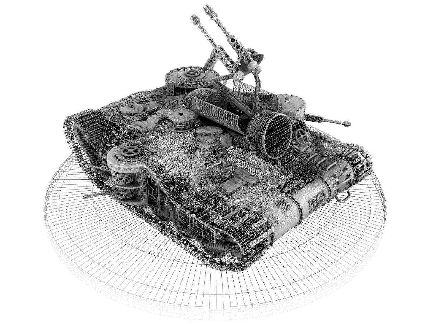 Tank 3d Model