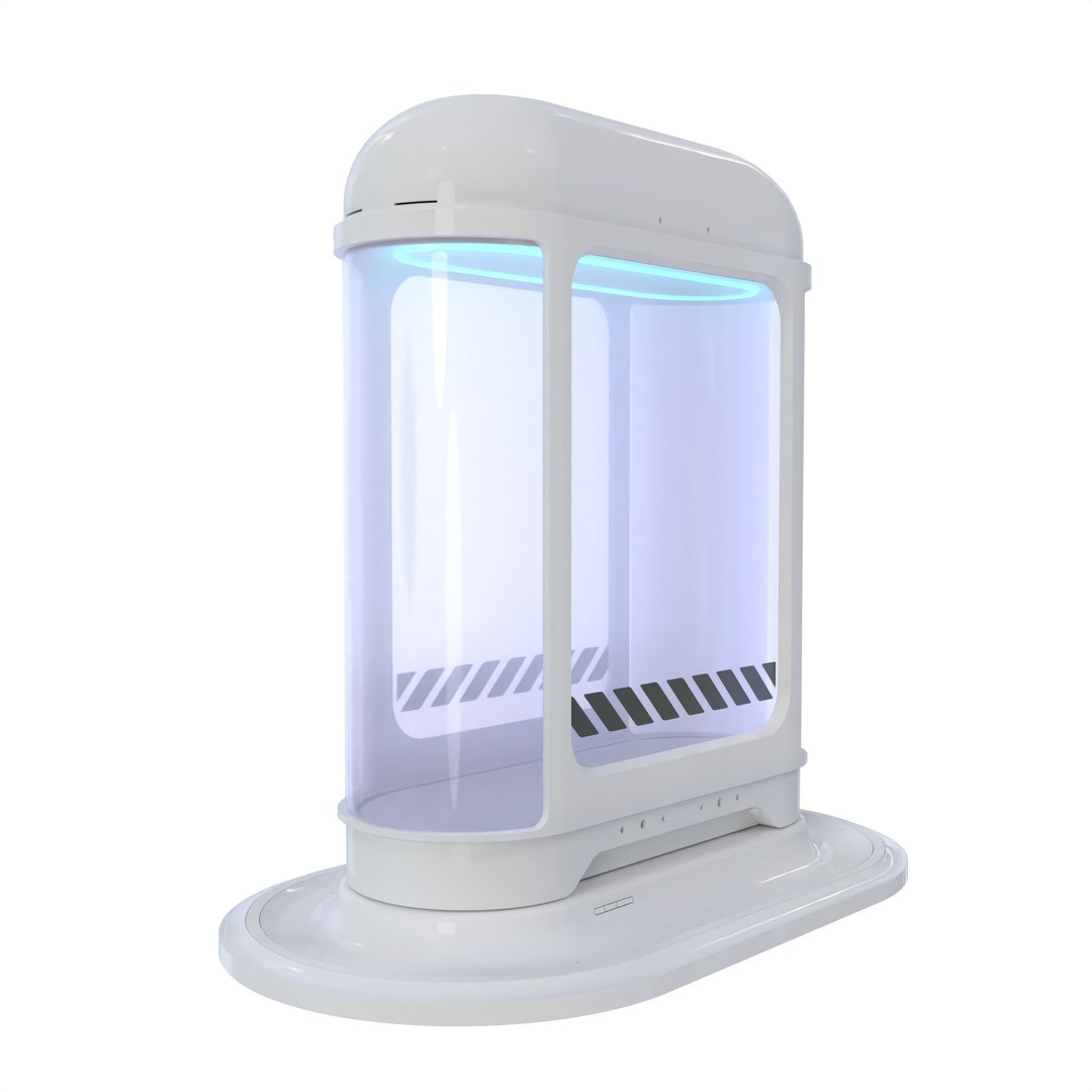 Capsule 3D Model - TurboSquid 2244020