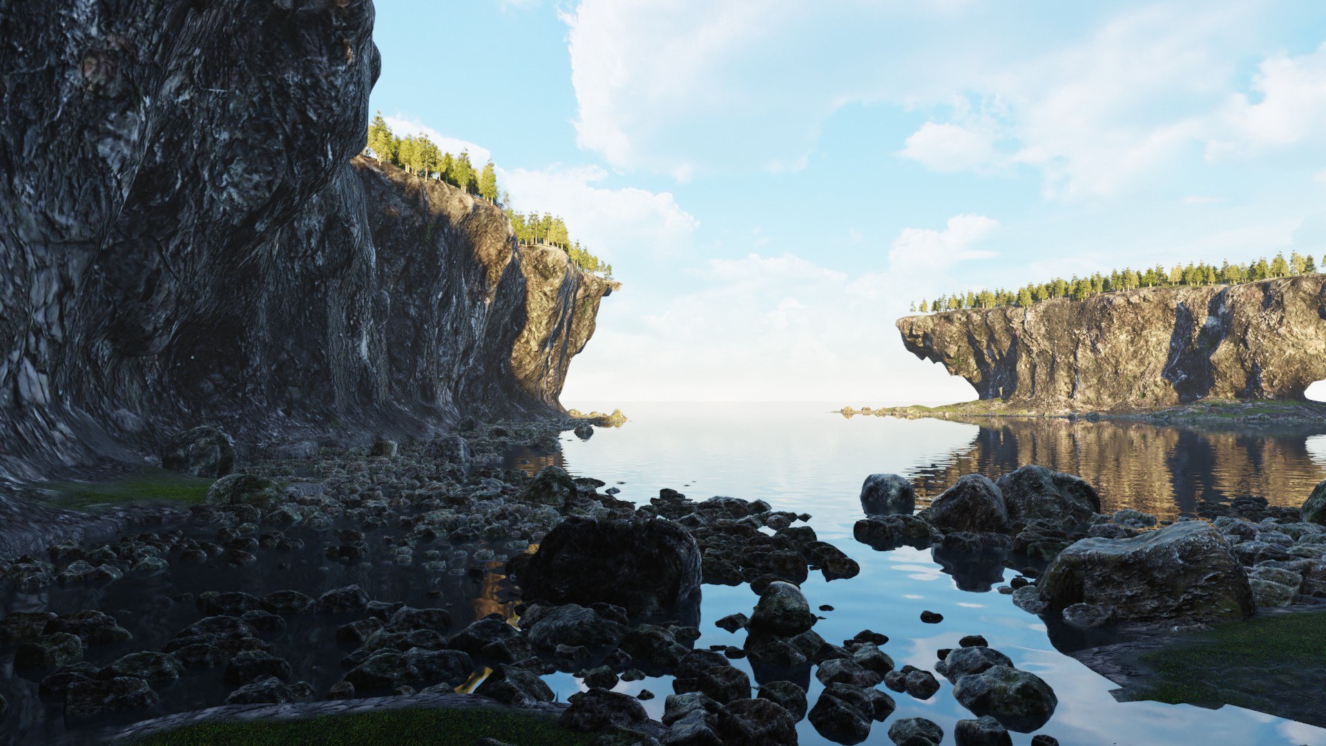Sea Cliffs Model - TurboSquid 1810751