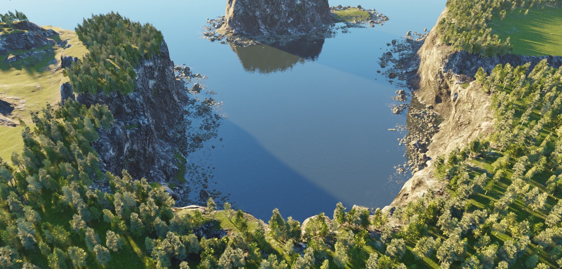 Sea Cliffs Model - TurboSquid 1810751