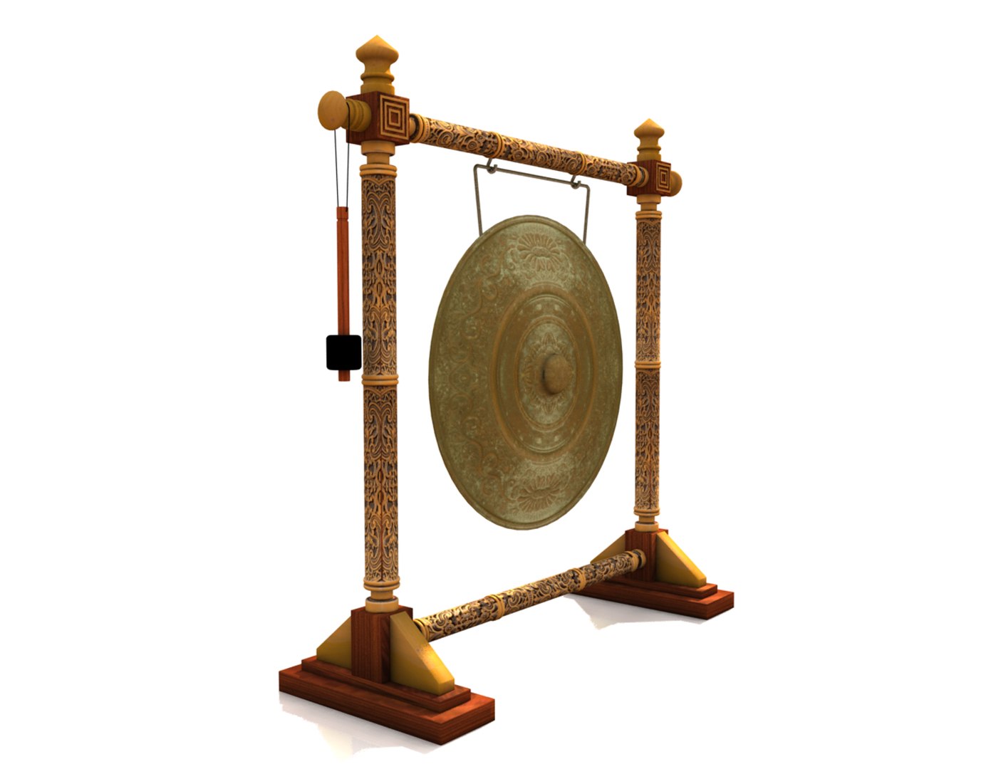 GONG Model - TurboSquid 1765174