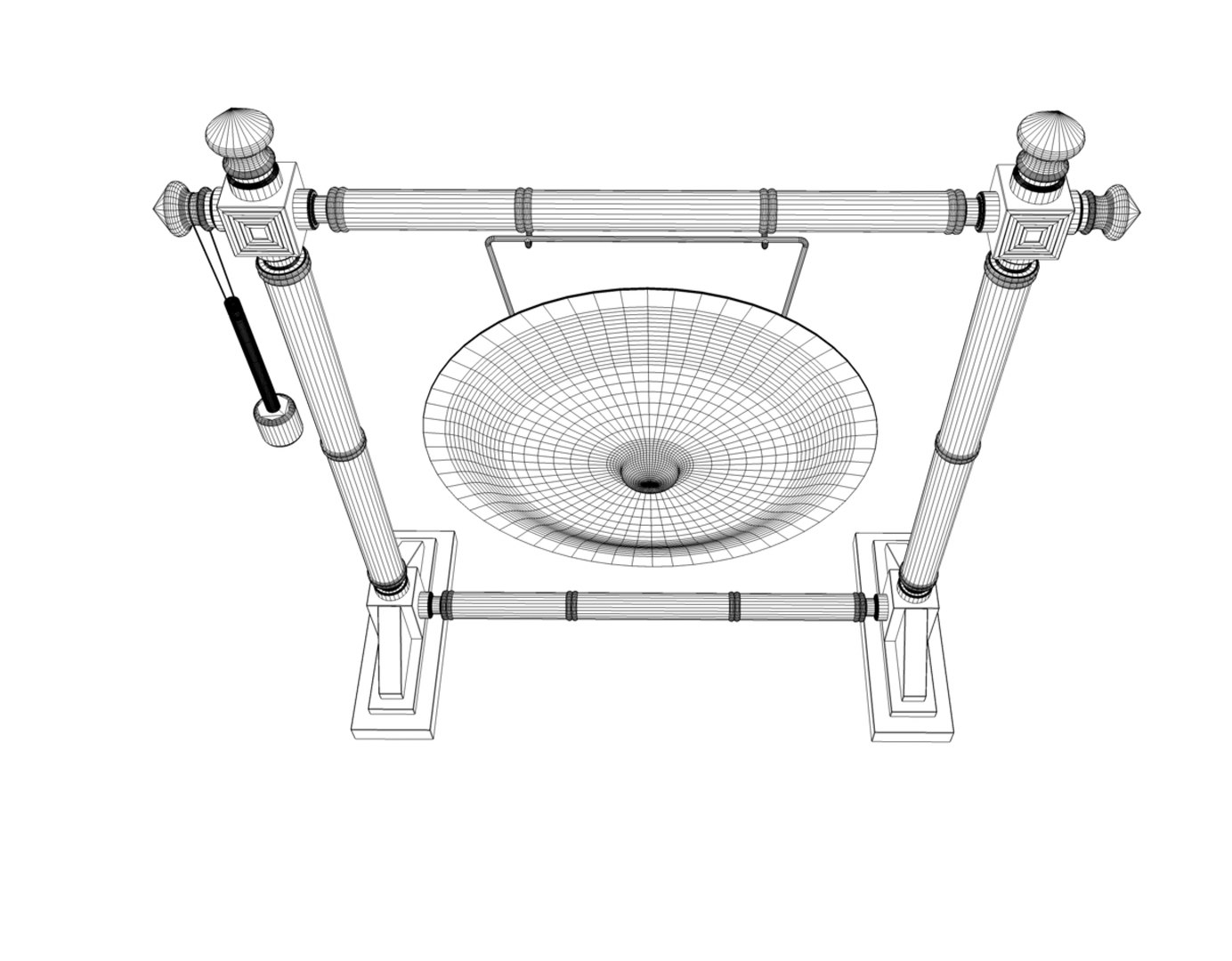 GONG Model - TurboSquid 1765174