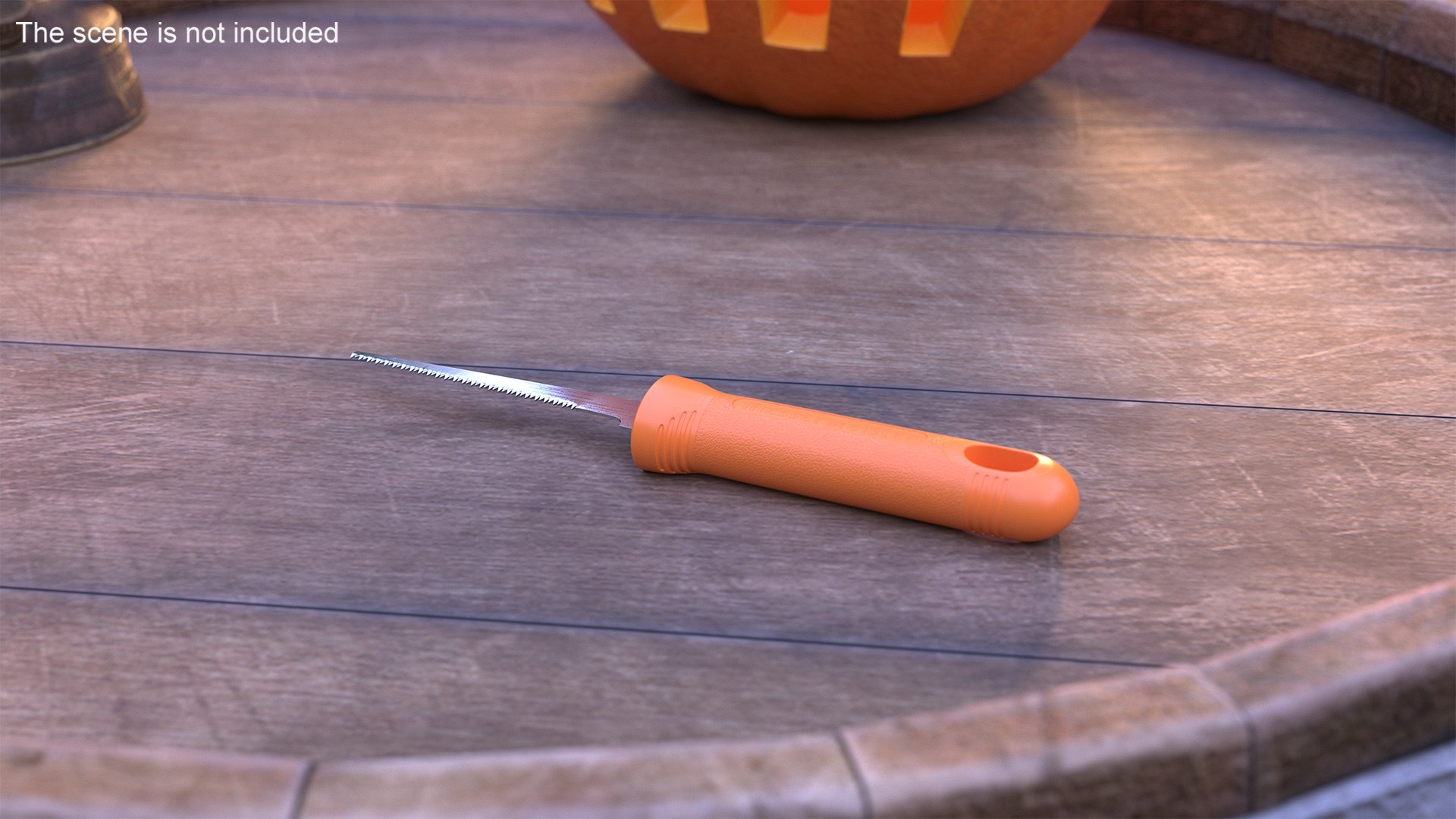3D Saw Knife For Pumpkin Model - TurboSquid 2189640