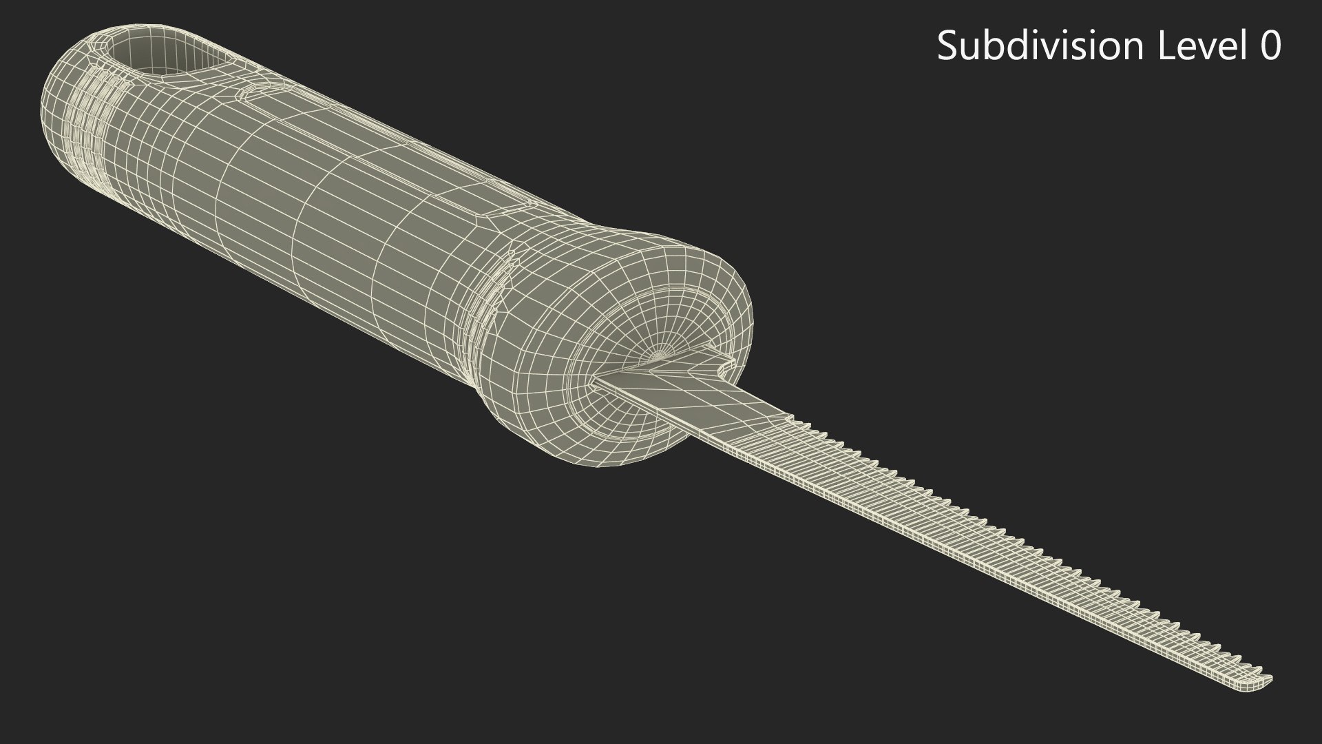 3D Saw Knife For Pumpkin Model - TurboSquid 2189640
