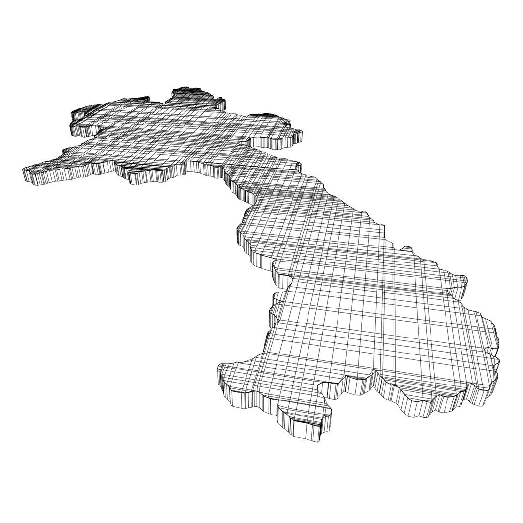 3d Model Laos Country