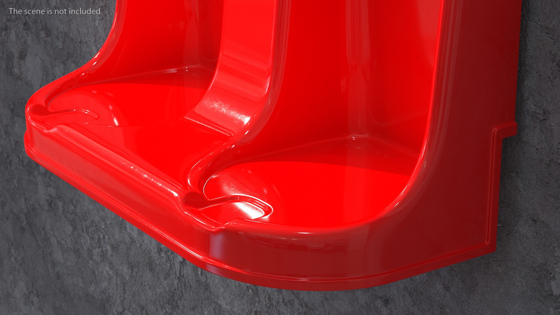 Double Fire Extinguisher Fiberglass Stand 3D Model - TurboSquid 1778375