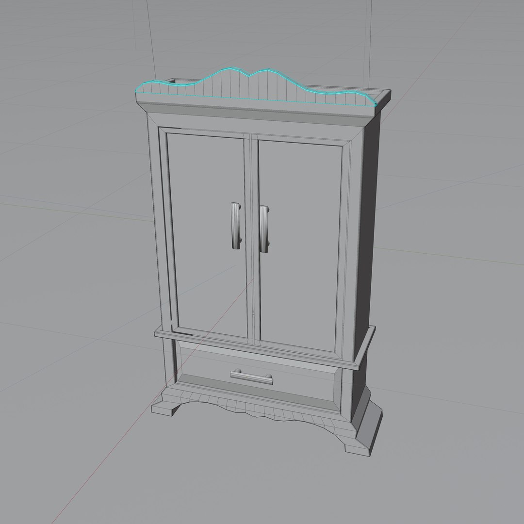3D Model Cupboard - TurboSquid 2121324