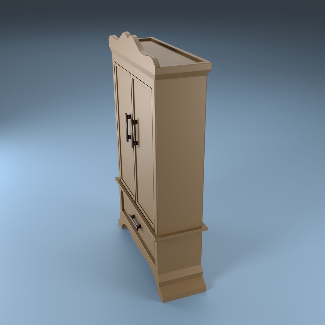 3D Model Cupboard - TurboSquid 2121324