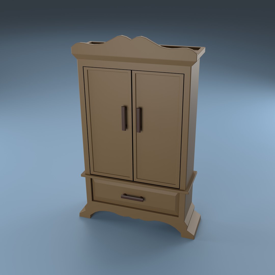 3D Model Cupboard - TurboSquid 2121324