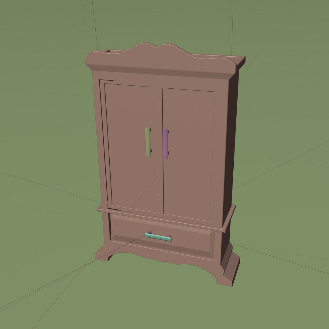3D Model Cupboard - TurboSquid 2121324