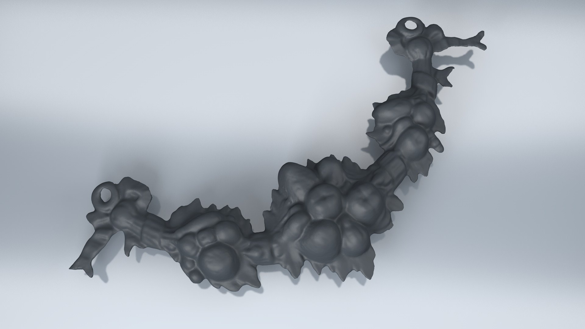 maya decorative christmas garland