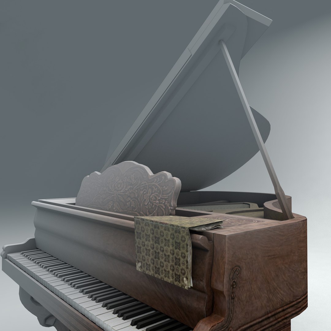 Piano Model - TurboSquid 1638604