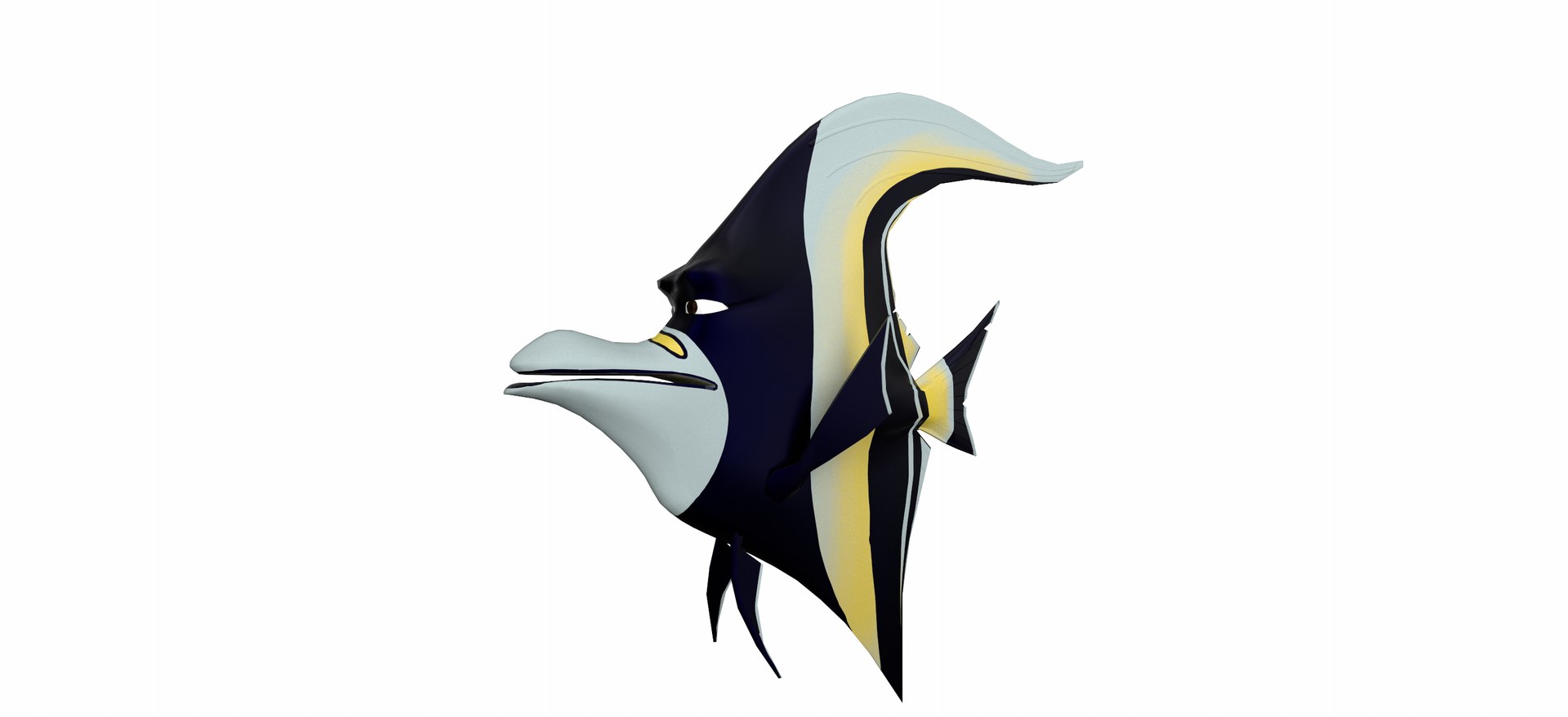 3D Gill From Finding Nemo Model - TurboSquid 2023935