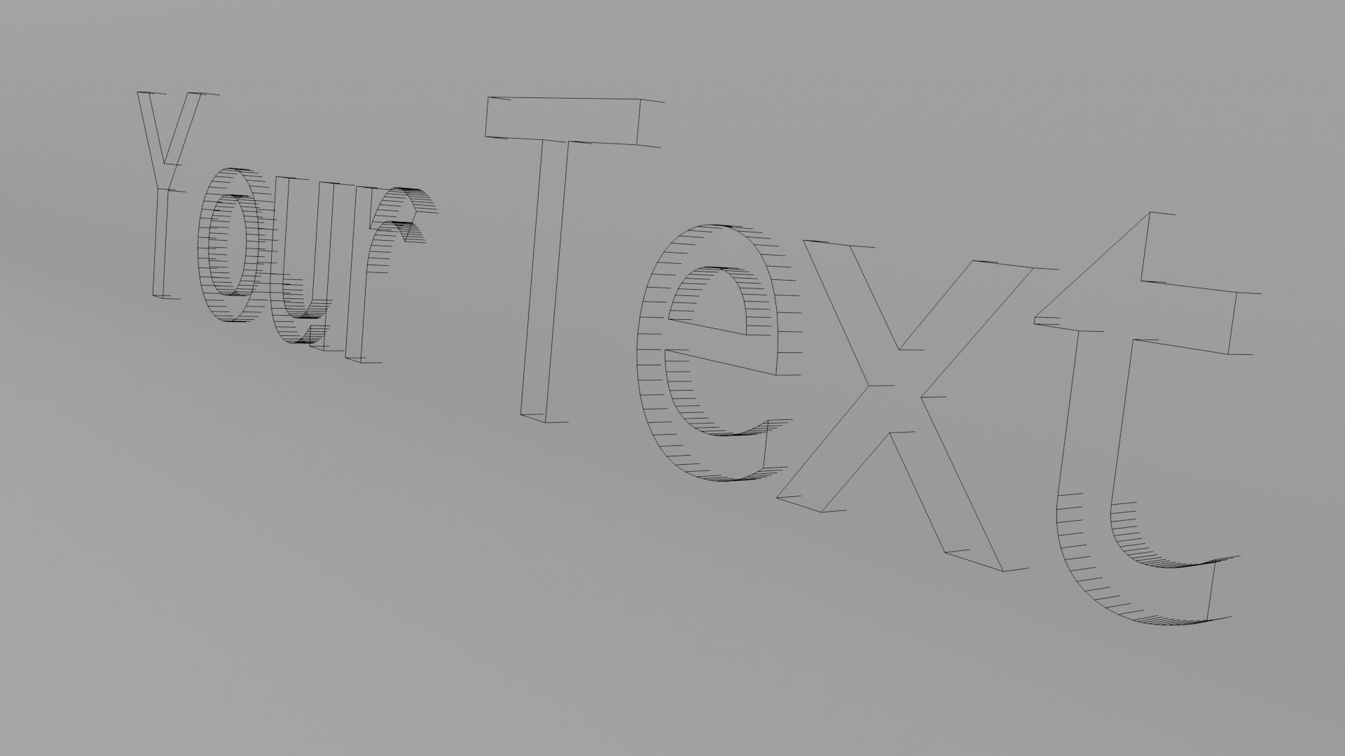 Custom Text 2 - 3D Model - TurboSquid 1447548