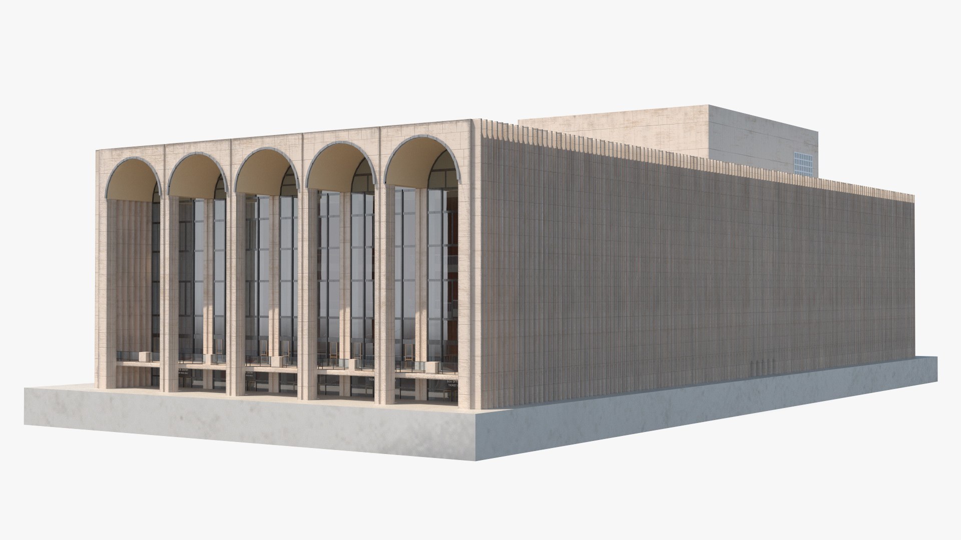 Metropolitan Opera House Model - TurboSquid 2217135