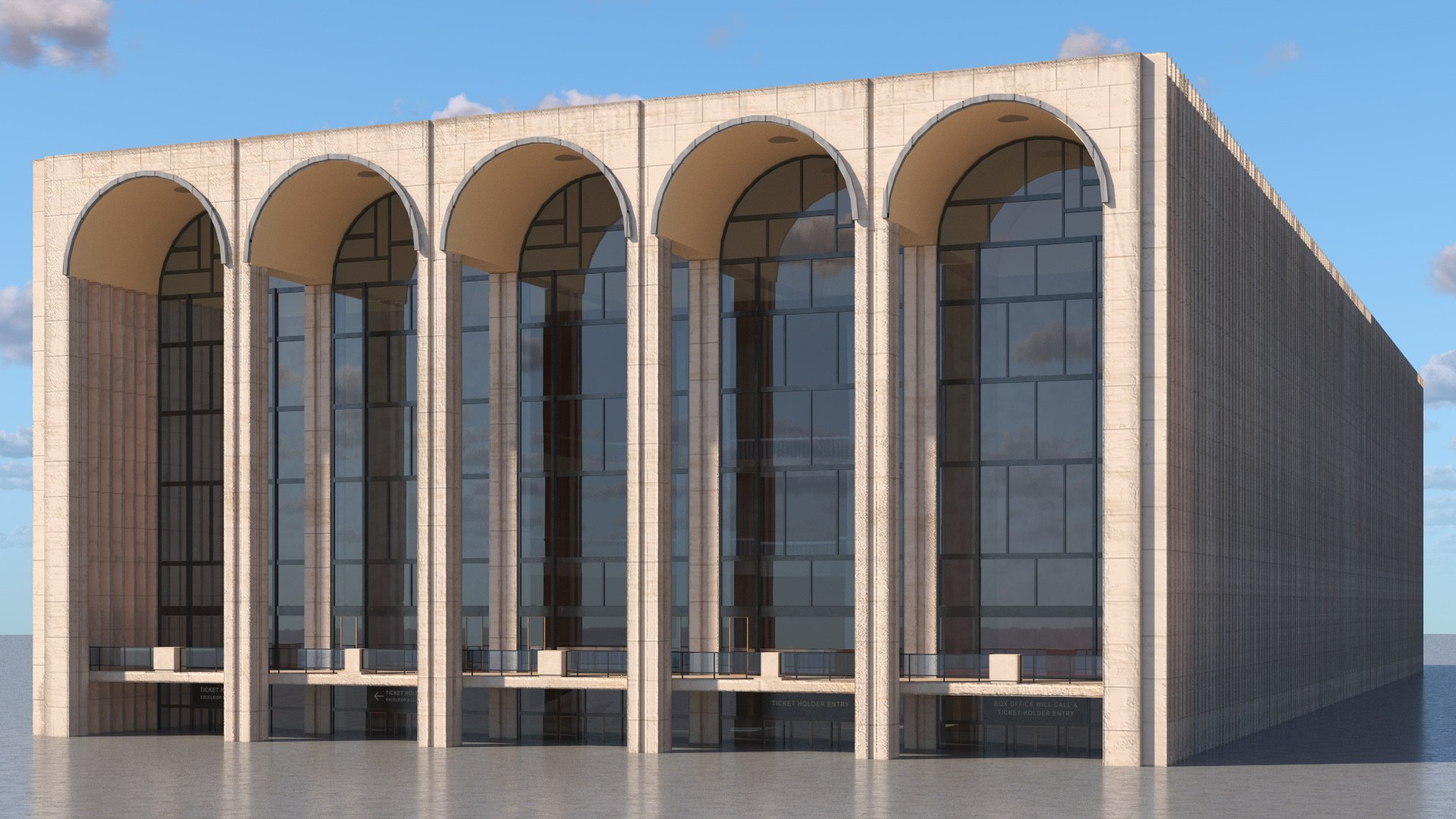 Metropolitan Opera House Model - TurboSquid 2217135