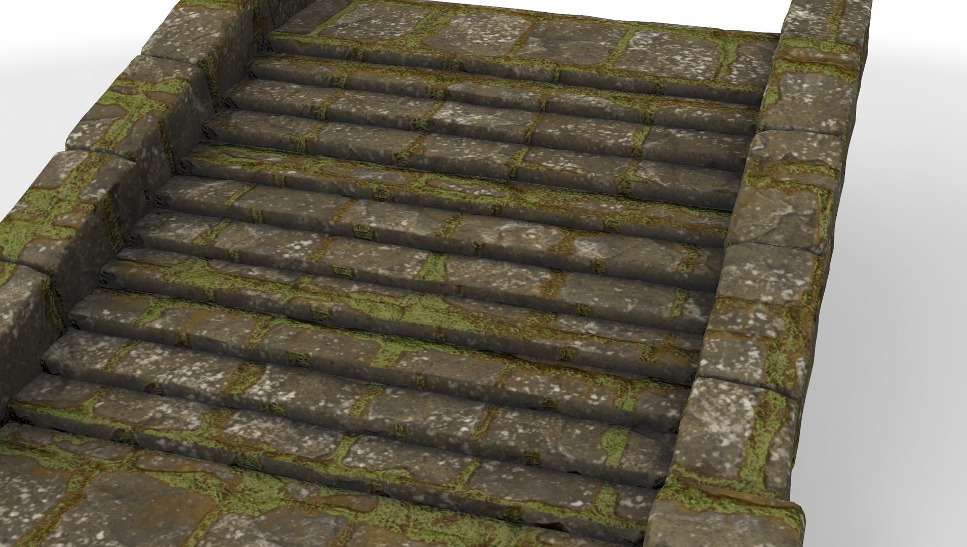 Staircase Ancient 04 3D Model - TurboSquid 2372202