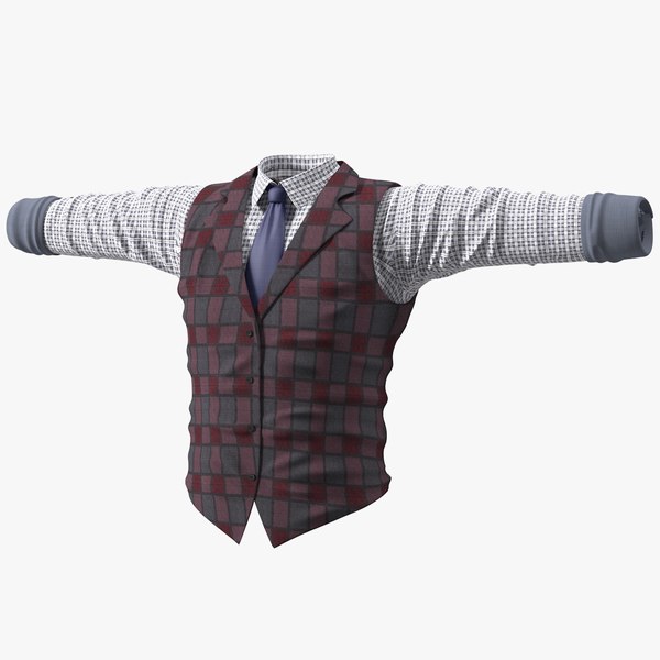 Blender Vest Models | TurboSquid