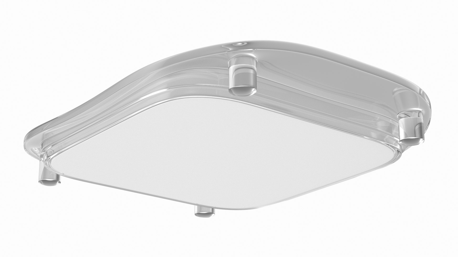 Plastic Cash Tray White 3D Model - TurboSquid 2232387