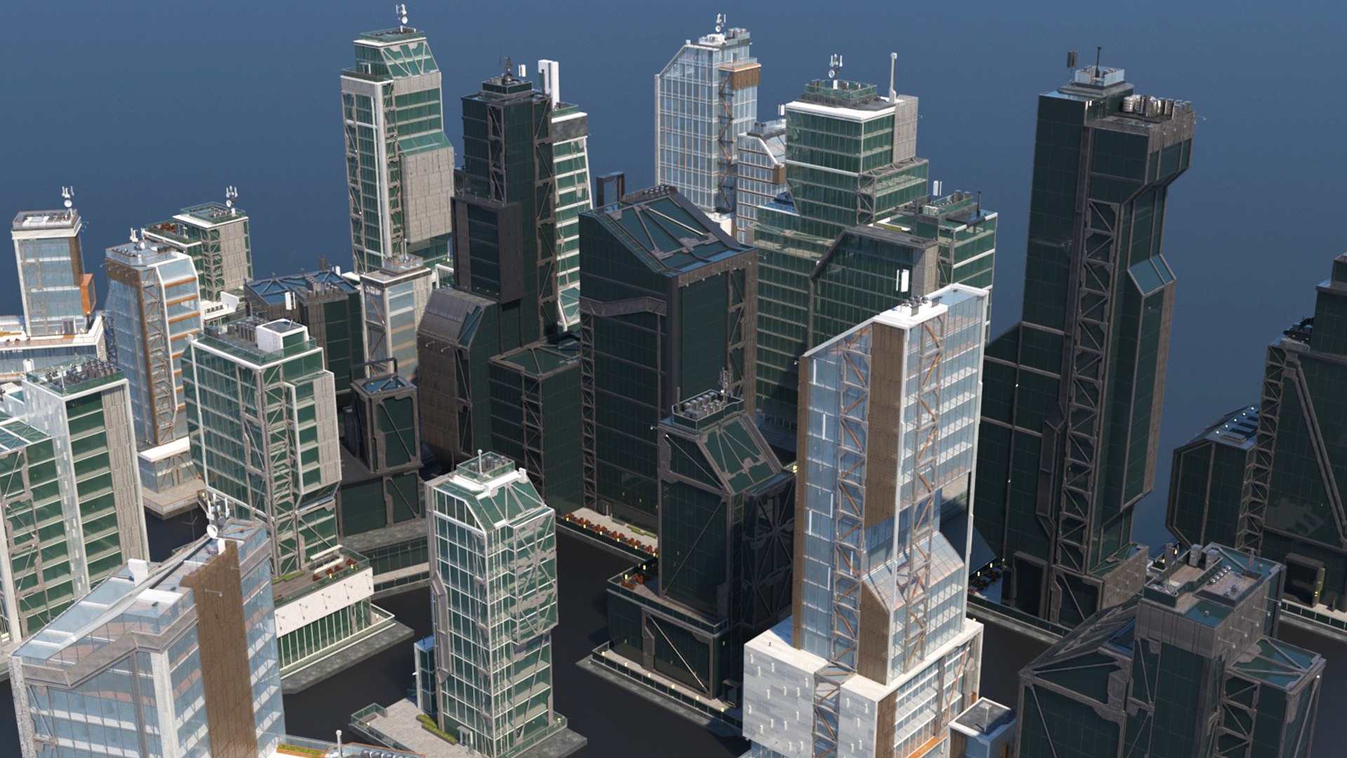 Biotech Architecture 3D Model - TurboSquid 2229011