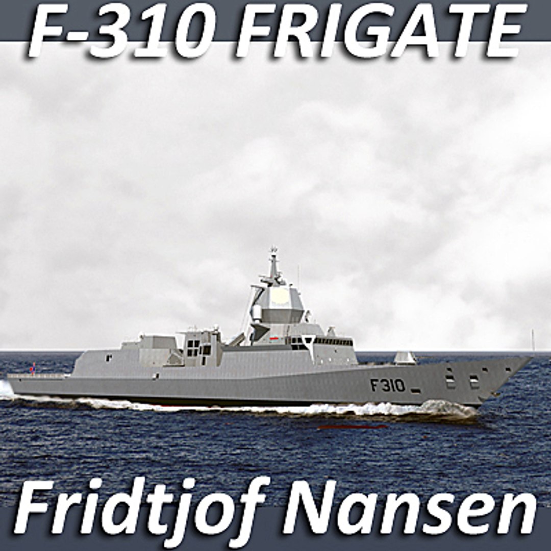 3ds Max Nansen Class Frigates Royal