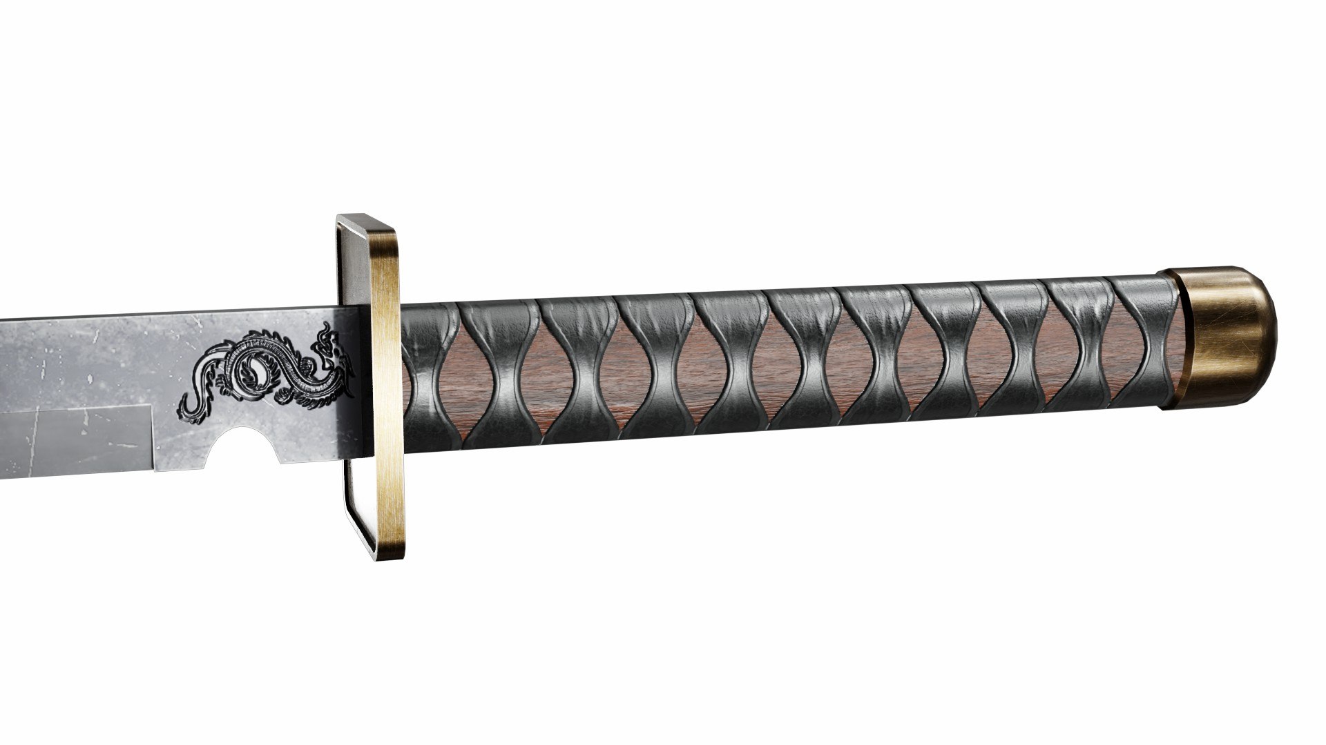 Ninjato 3D Model - TurboSquid 2015247