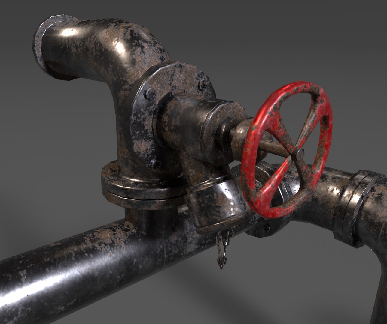 3D Piping Dirty Model - TurboSquid 1351622