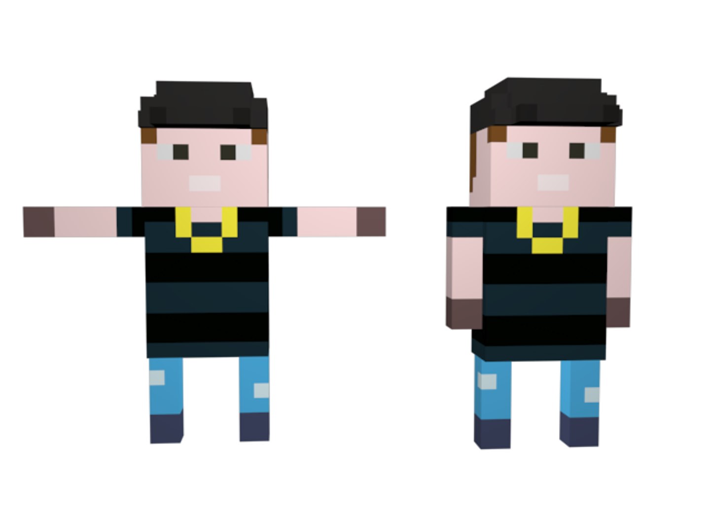 3D Rapper Boy - TurboSquid 1431690
