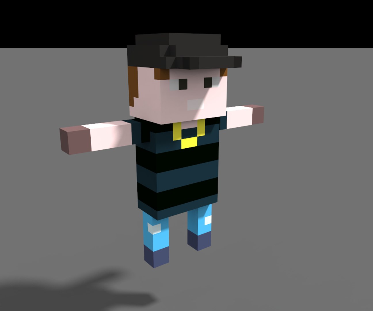 3D Rapper Boy - TurboSquid 1431690