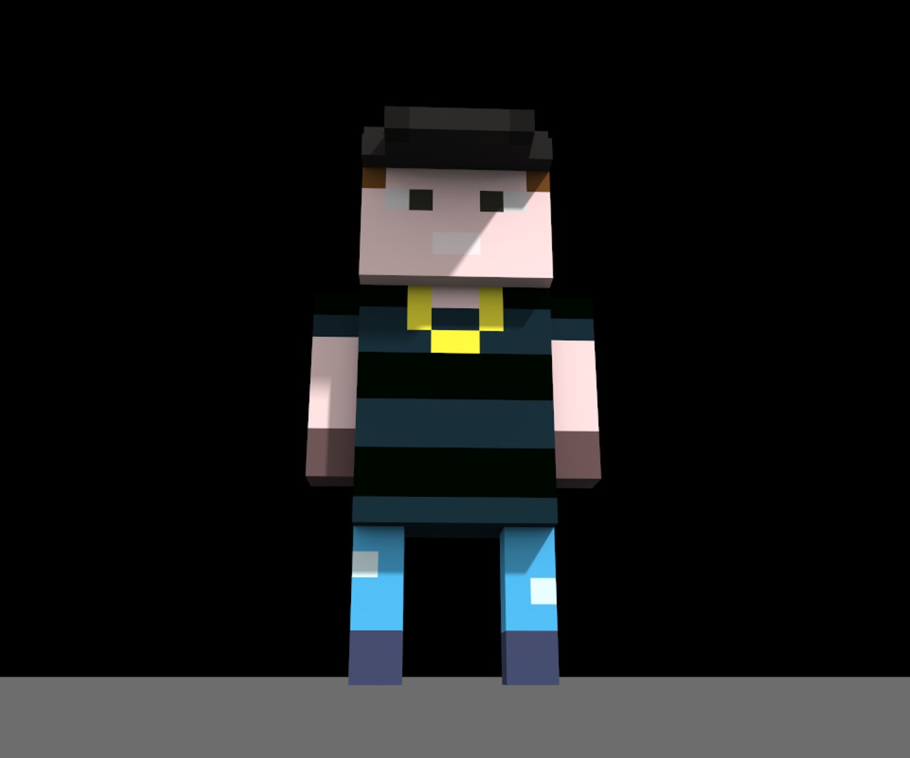 3D Rapper Boy - TurboSquid 1431690