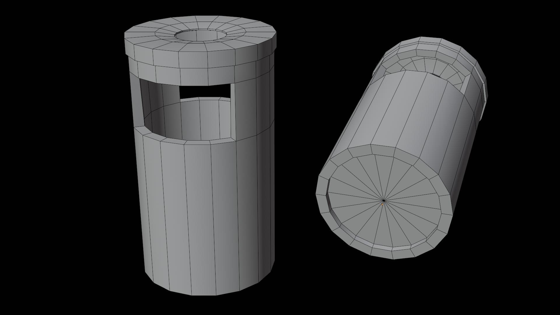 Street Bin 3D Model - TurboSquid 2095351