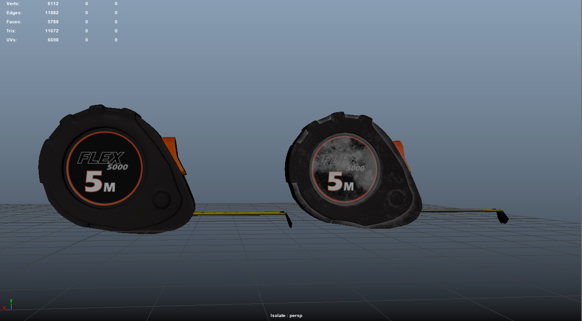 3D FLEXOMETER MEASURE TAPE Model - TurboSquid 1993440