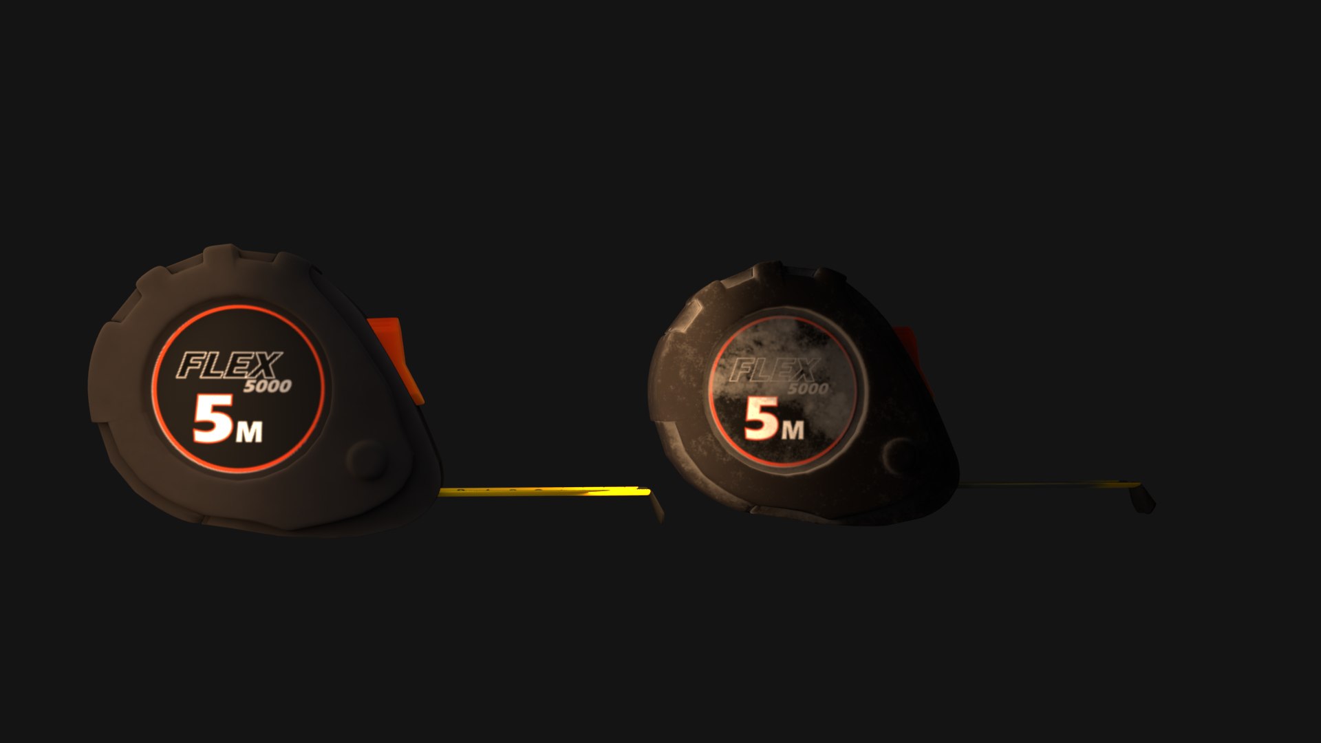 3D FLEXOMETER MEASURE TAPE Model - TurboSquid 1993440