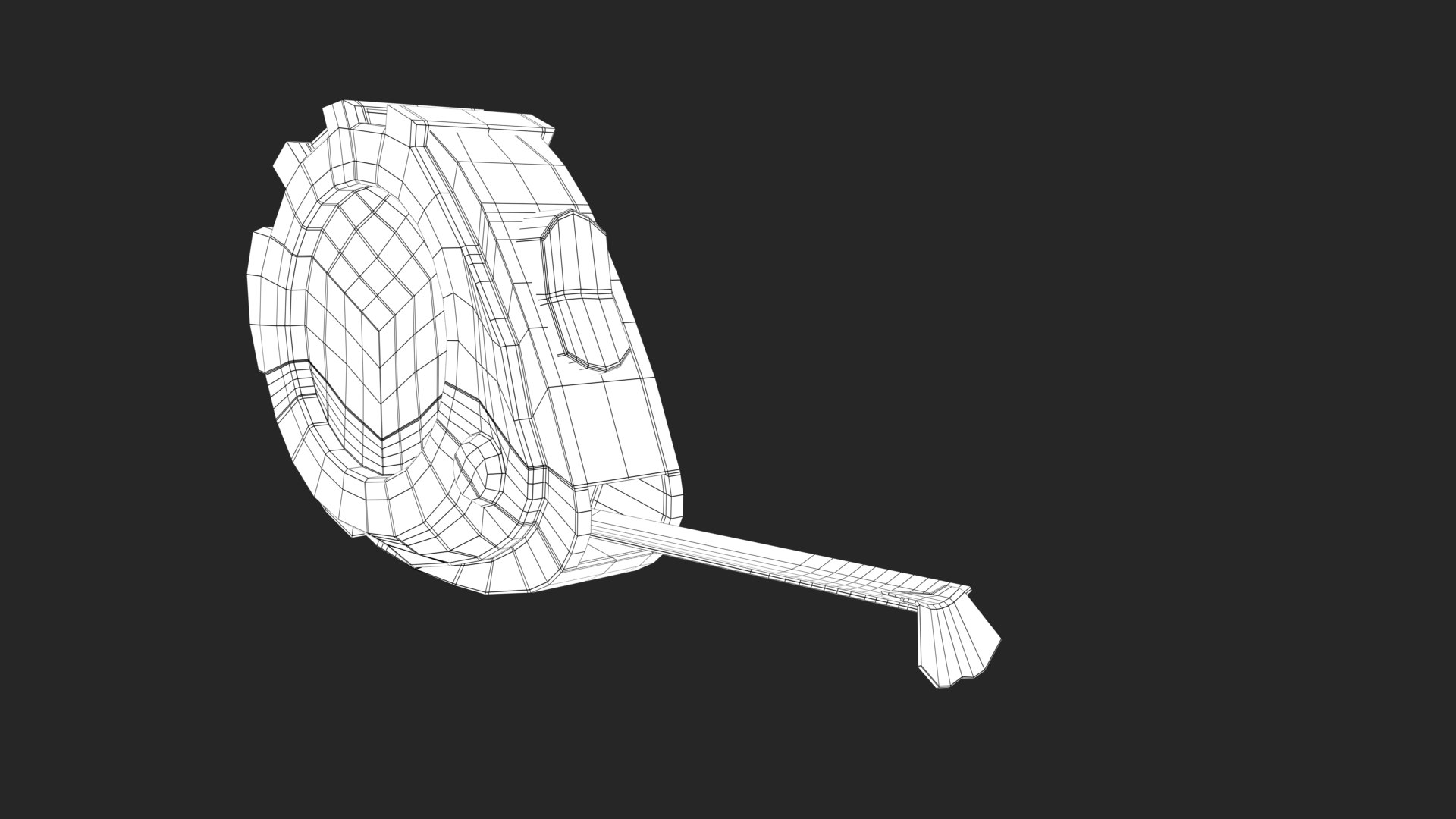 3D FLEXOMETER MEASURE TAPE Model - TurboSquid 1993440