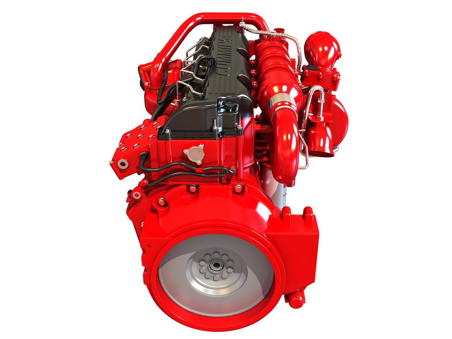 3D Model Cummins X12 Truck Engine - TurboSquid 1393710