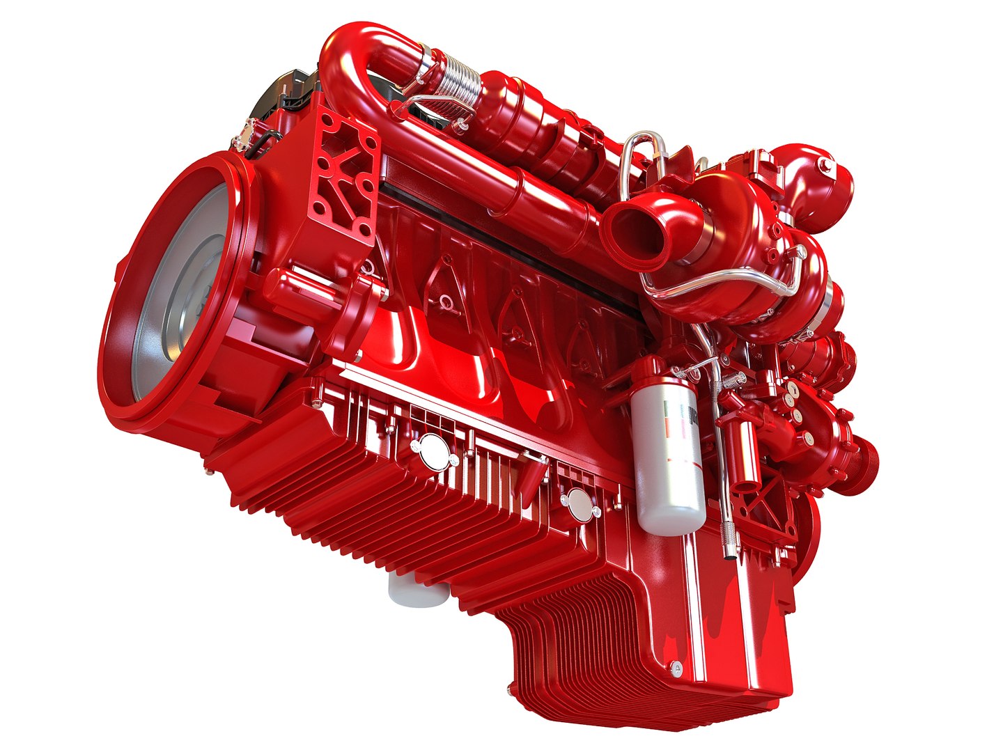 3D Model Cummins X12 Truck Engine - TurboSquid 1393710