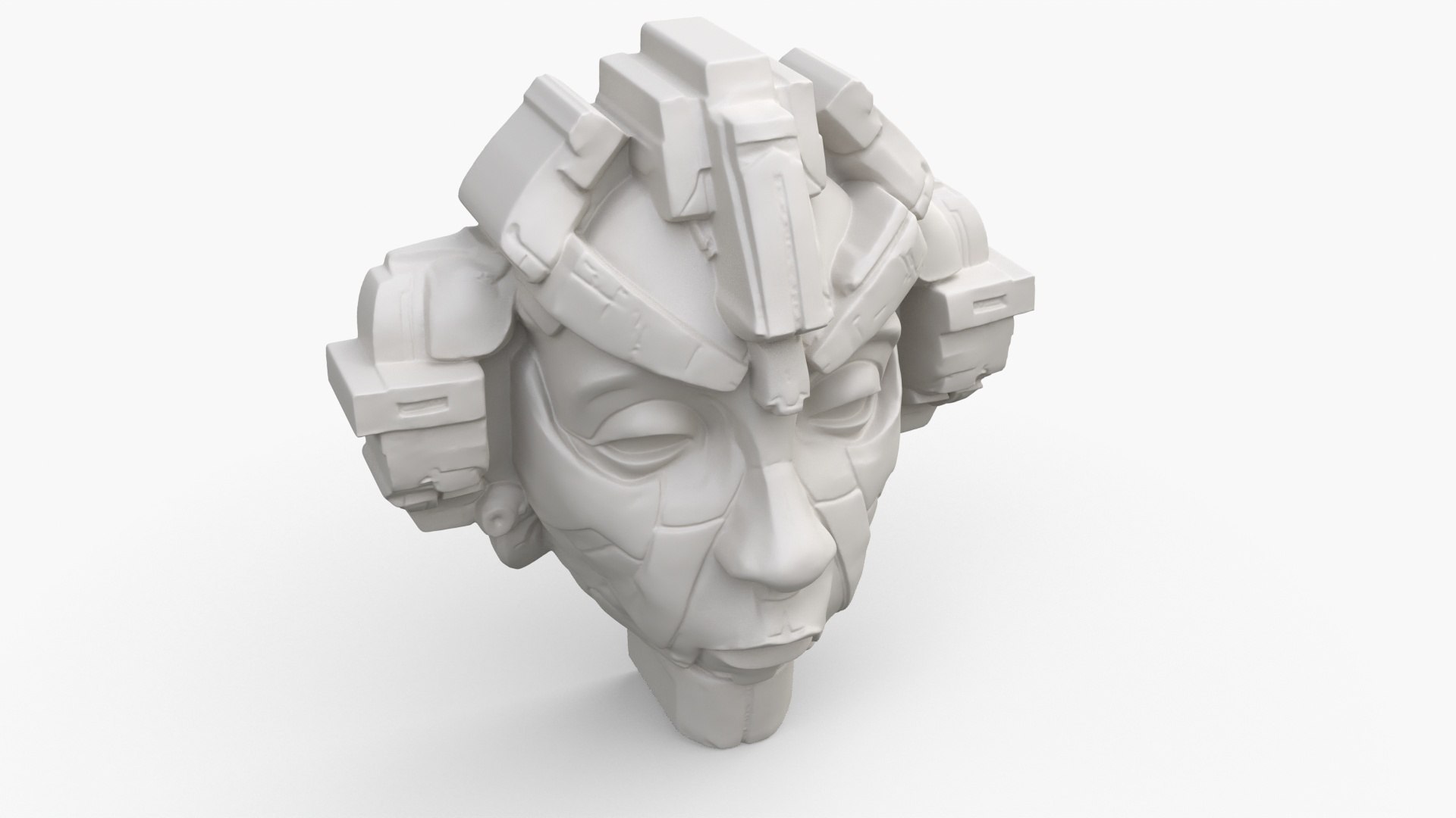 3D Aztec Mask 9 Model - TurboSquid 2202594