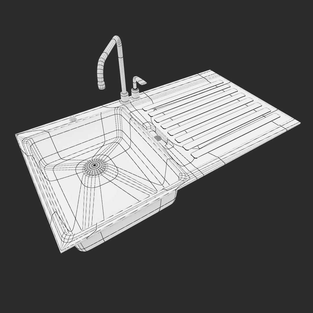 Kitchen Sink 3d Max