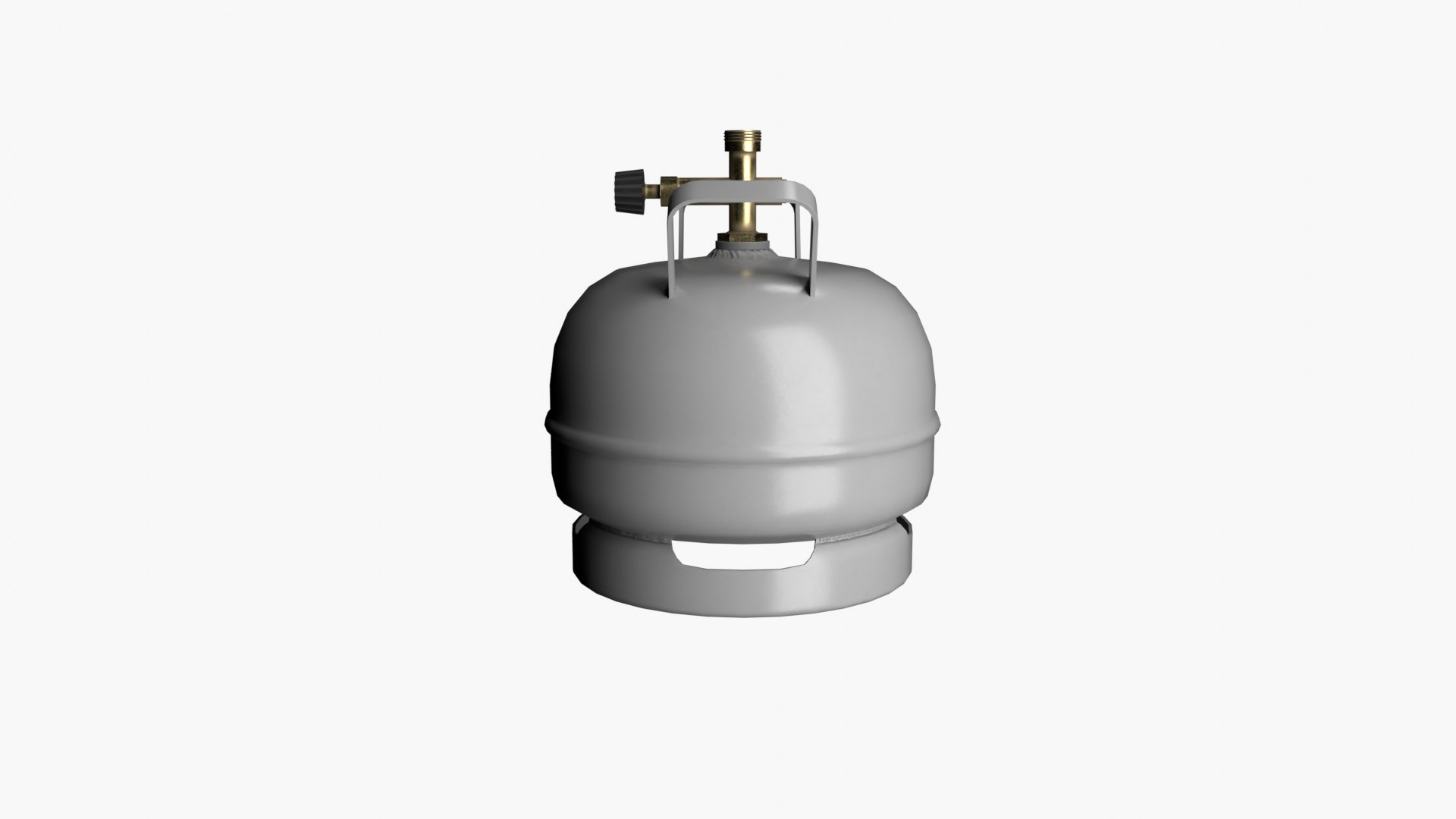 White Gas Tank 2kg New-Rusty Model - TurboSquid 2168188