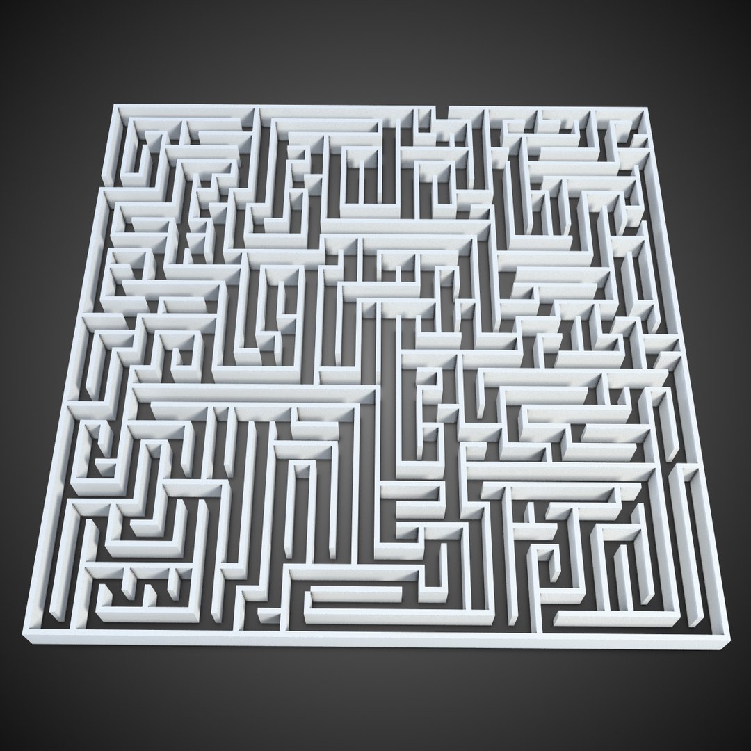 Maze 3d Model