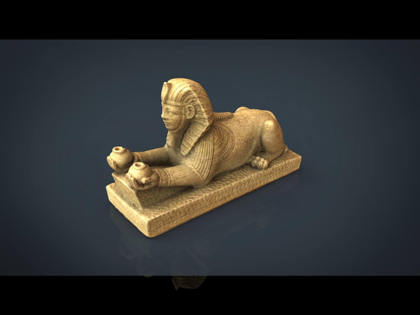 3D model alabaster sphinx - TurboSquid 1318226