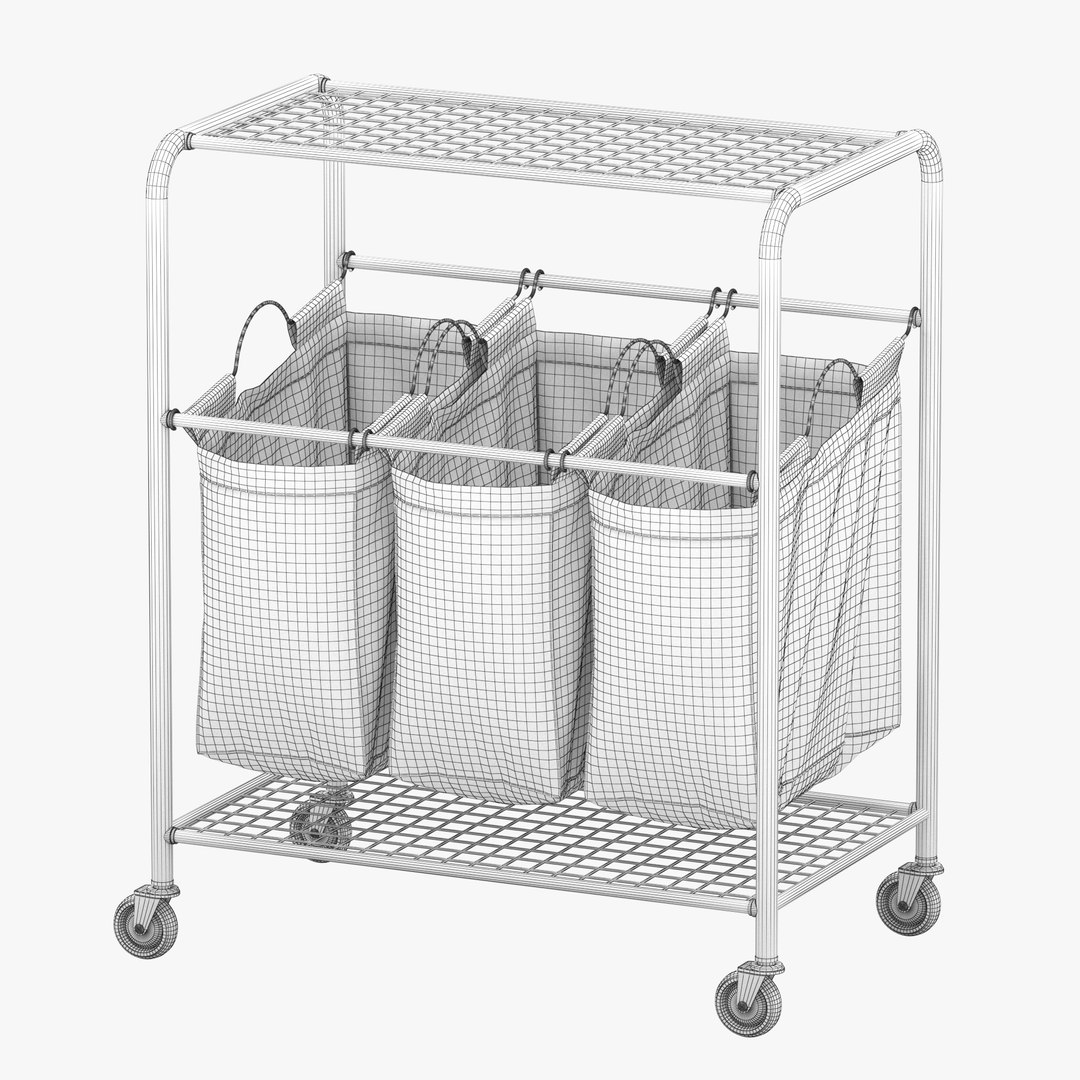 Laundry Trolley 3D - TurboSquid 1792108