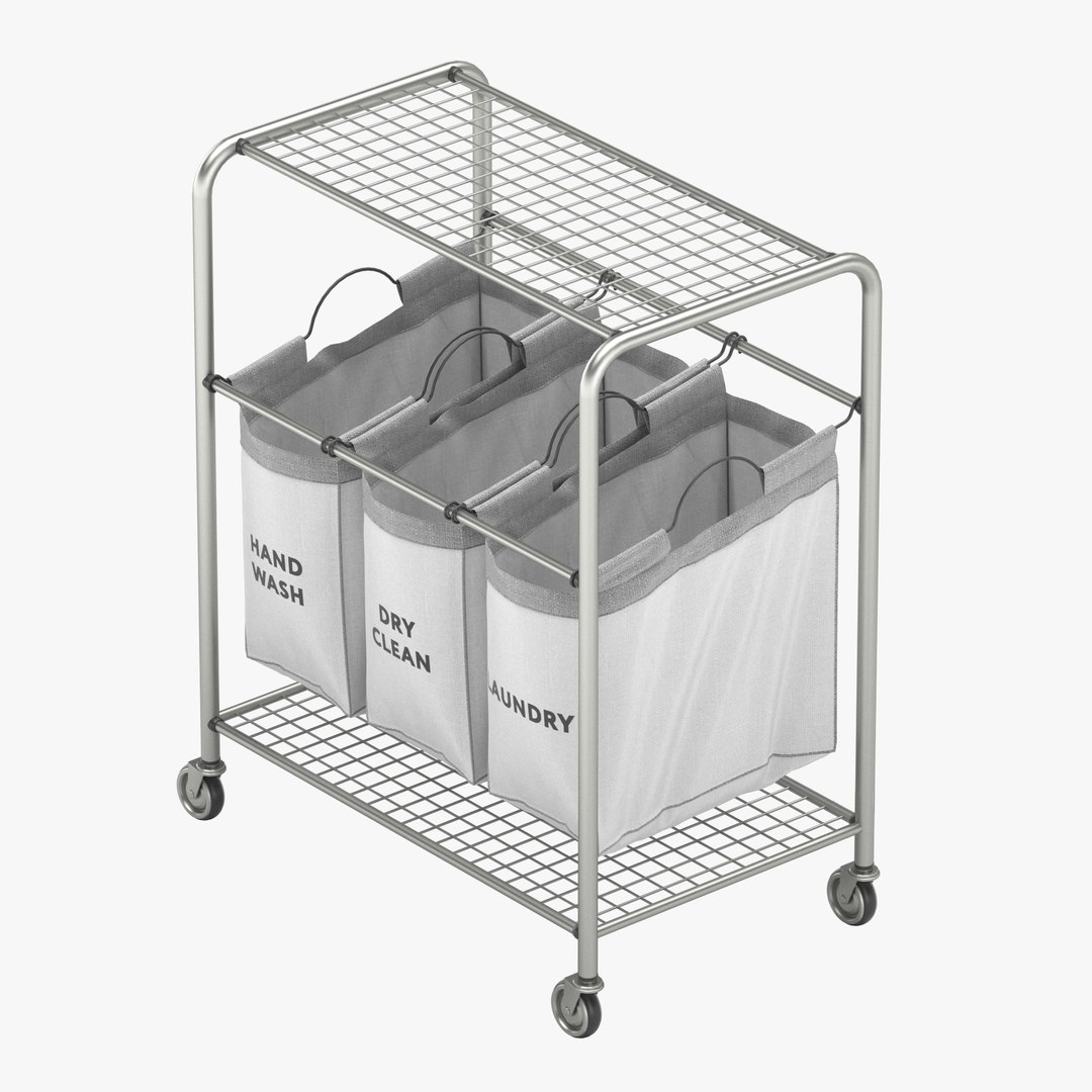 Laundry Trolley 3D - TurboSquid 1792108