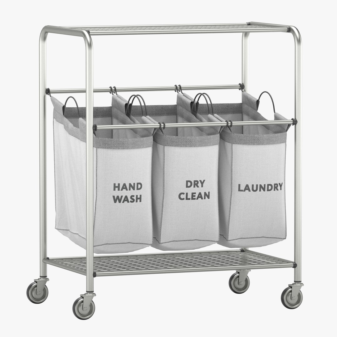Laundry Trolley 3D - TurboSquid 1792108
