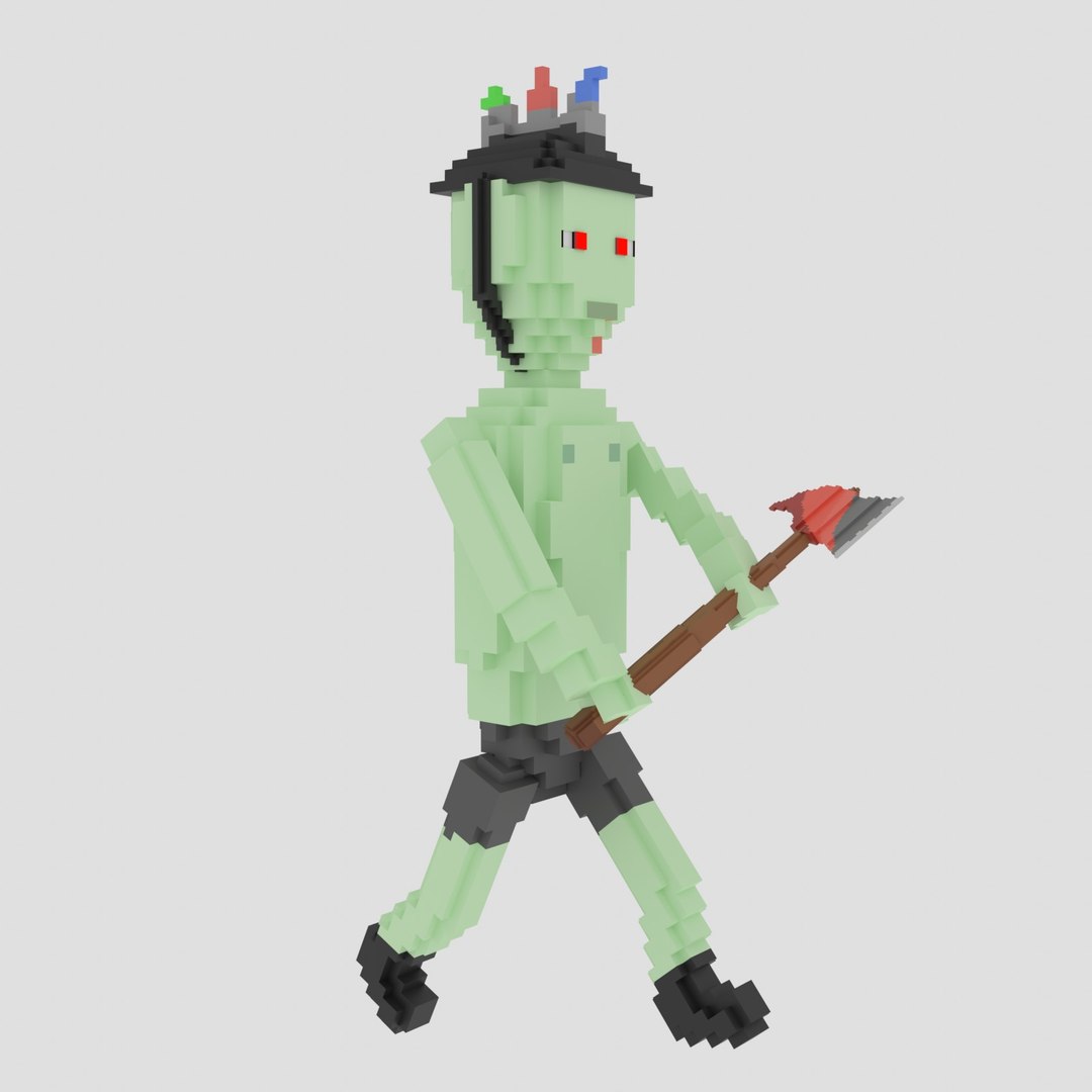 Zombie 3D model - TurboSquid 2135099