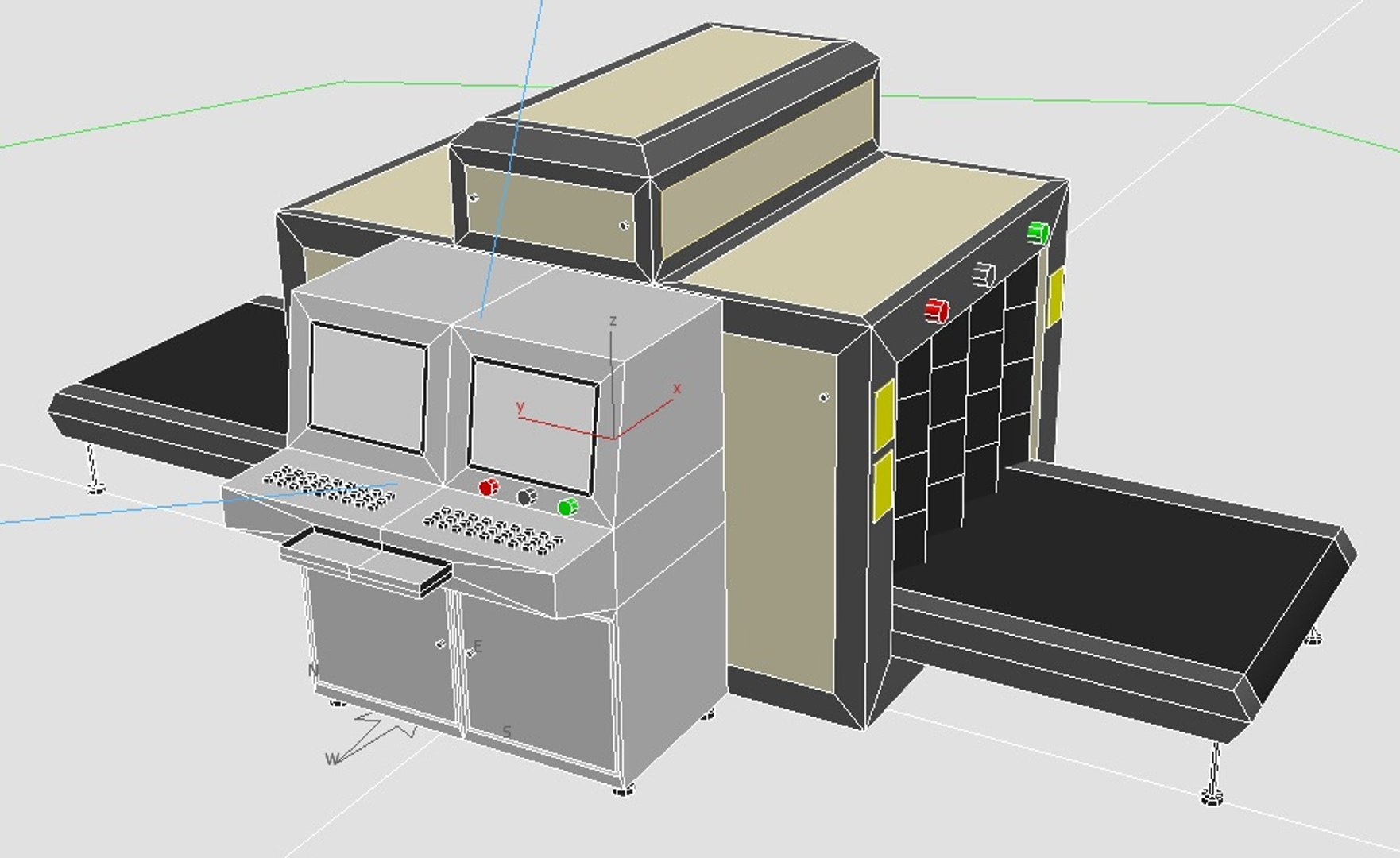 3d Xray Security Machine
