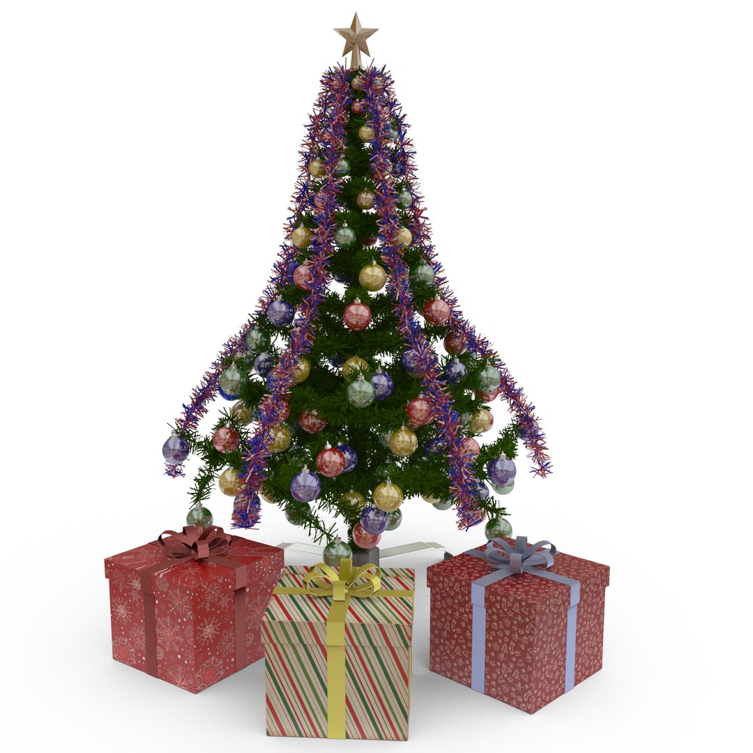 Christmas tree 3D - TurboSquid 1232715