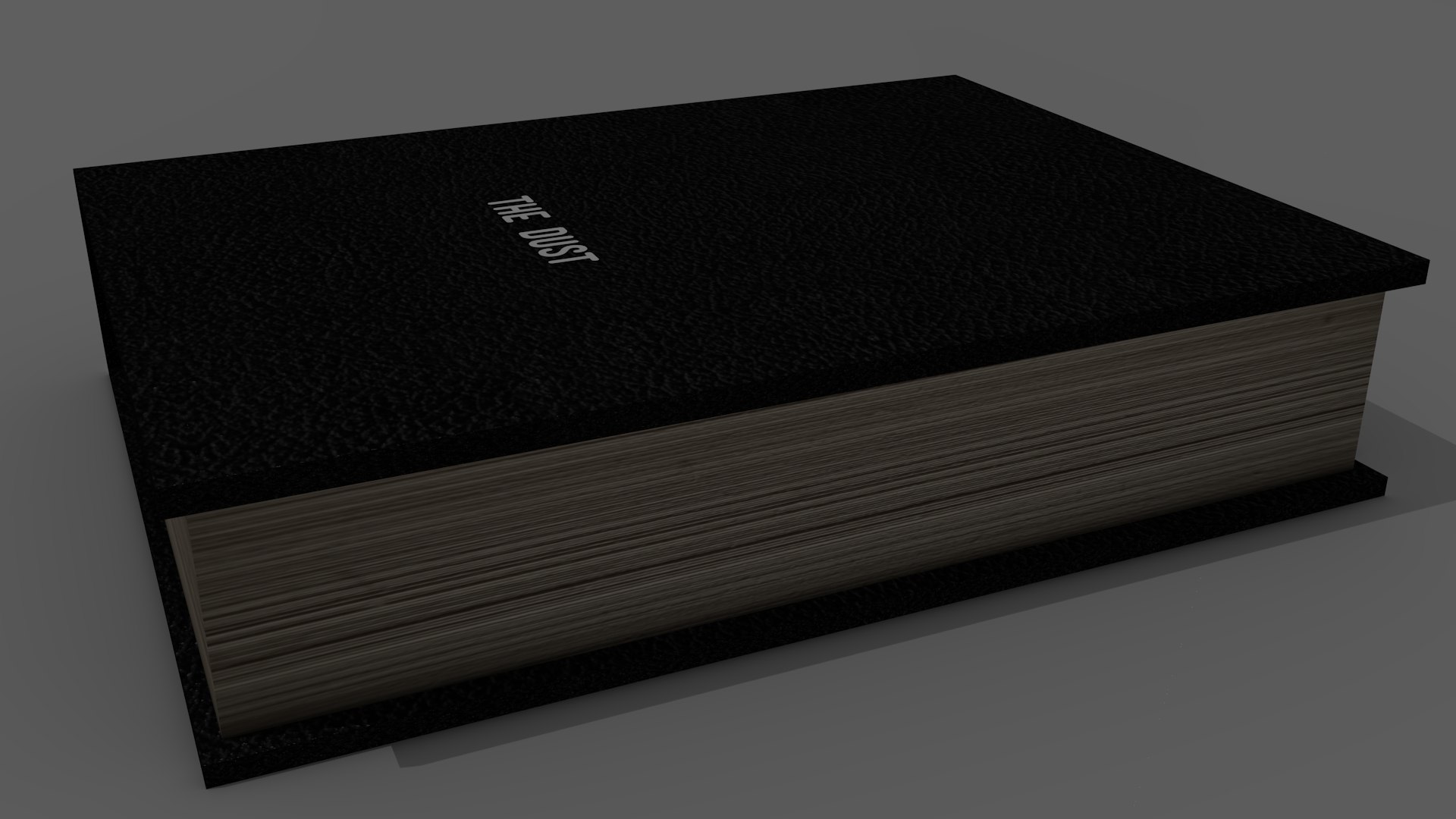 3d book model
