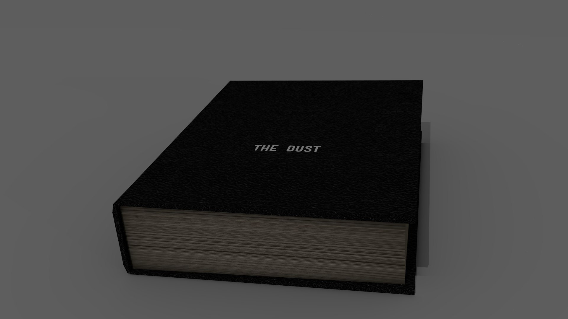 3d book model