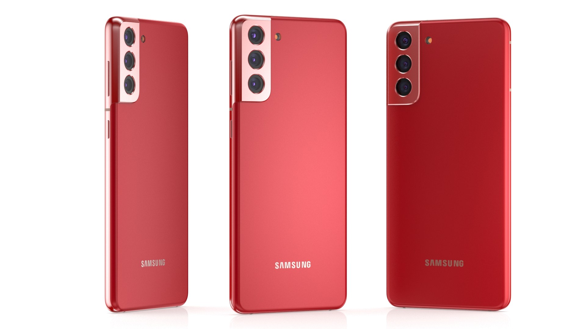 Samsung Galaxy S21 Plus Phantom Red 3D Model - TurboSquid 1718076